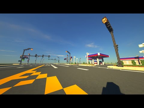 Minecraft: Evansburg County - Episode 1 - Gas Station! - YouTube
