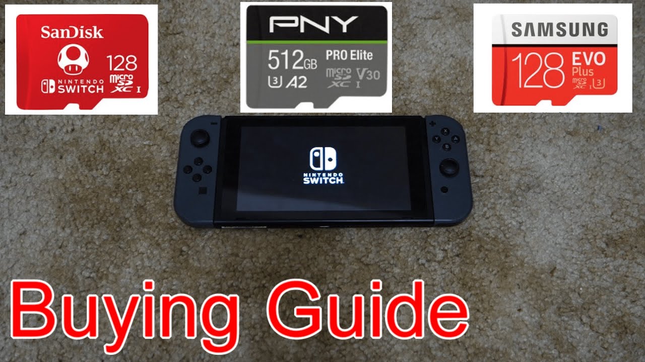 How to Upgrade Switch Memory And Memory Card Guide - YouTube