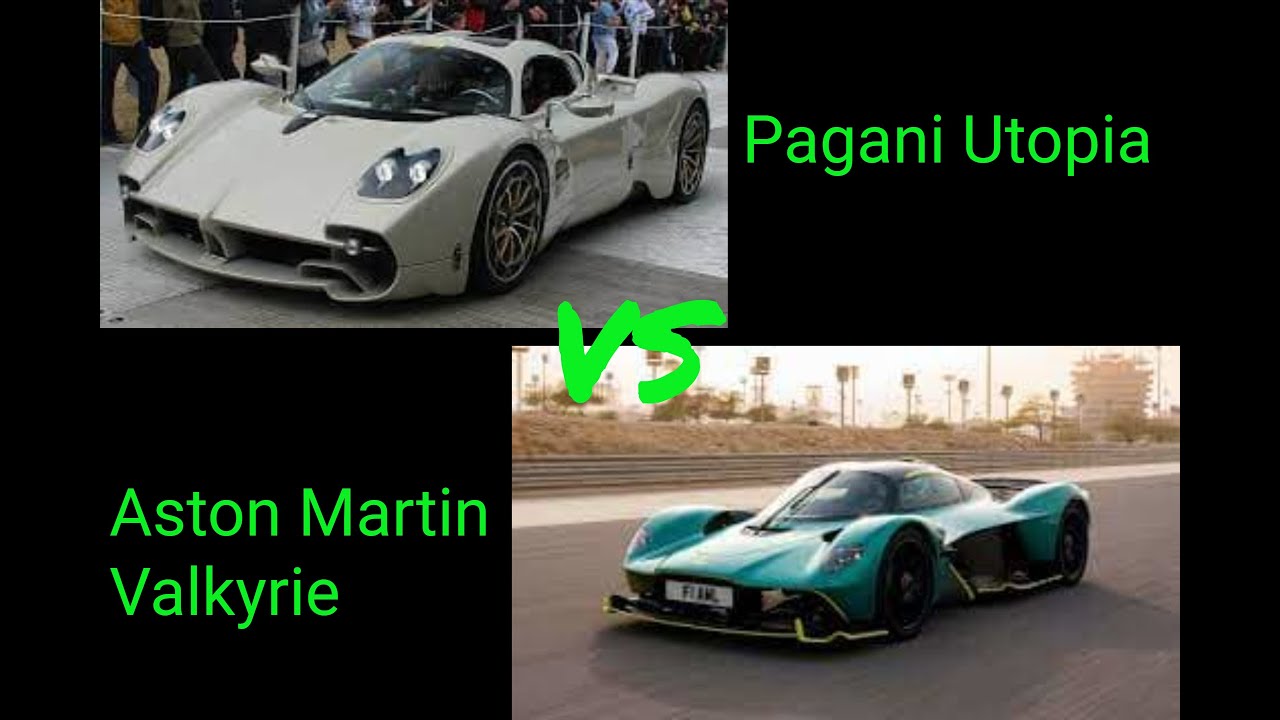 Pagani Utopia vs Aston Martin Valkyrie in Roblox Car Dealership Tycoon ...