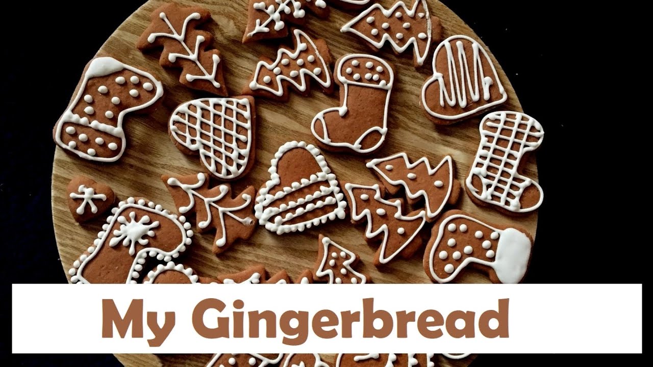 Walking in my kitchen, you smell gingerbread. Look and do as I do ...