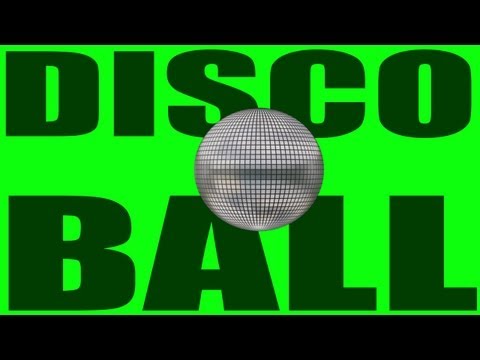 Green Screen Disco Ball (1080p HD)