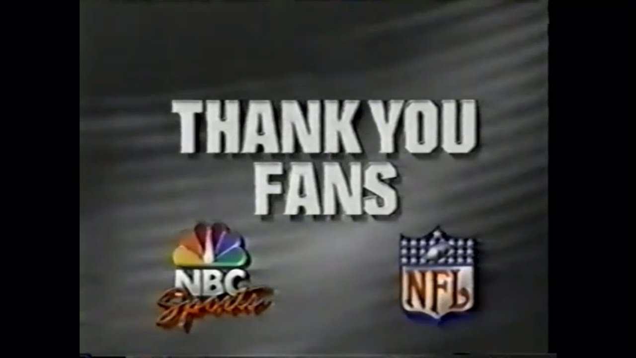 Great Games, Great Moments NFL on NBC December 24, 1995 - YouTube