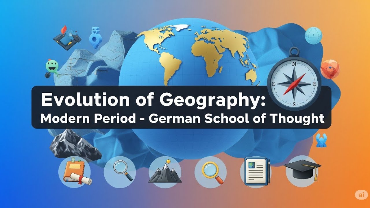 Evolution of Geo Modern Period Part 01 German School of Thought - YouTube