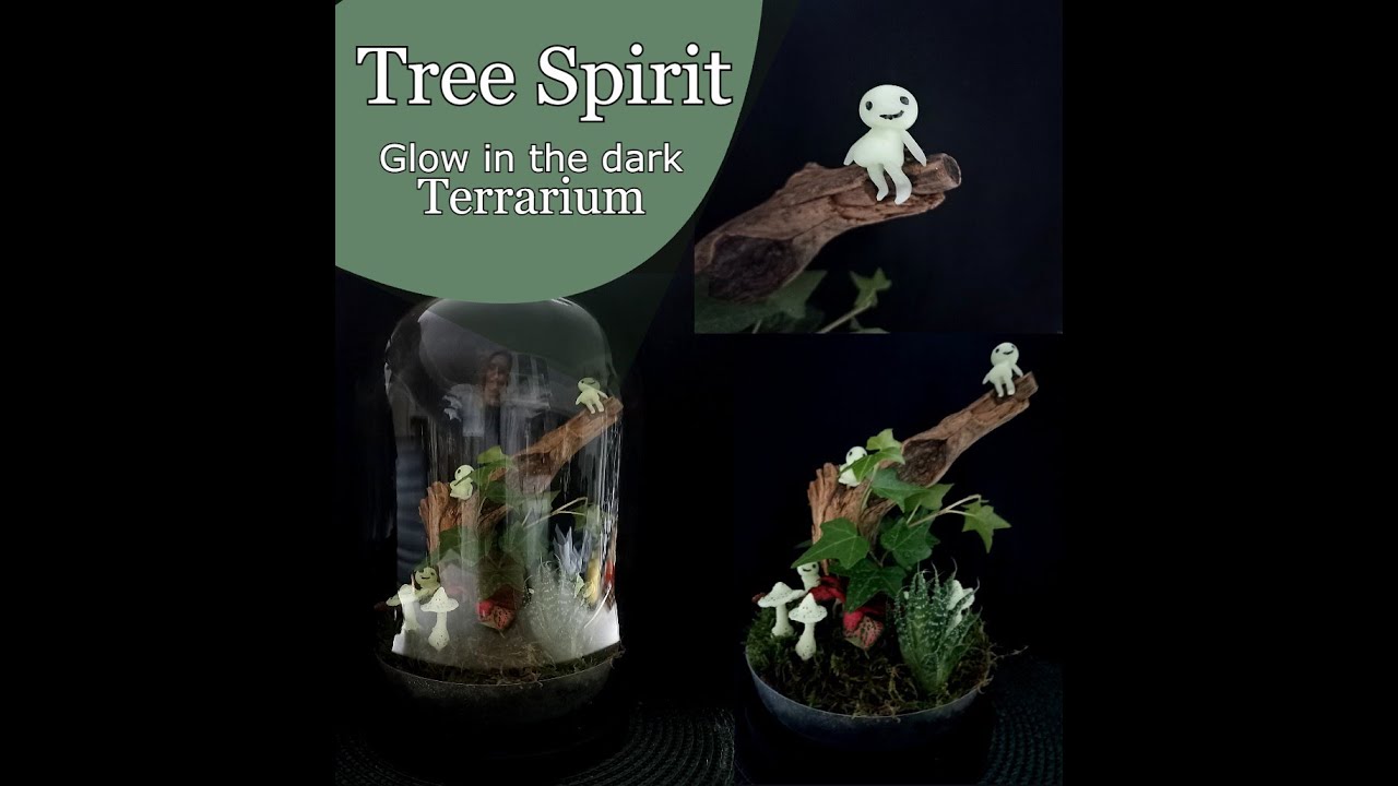 Studio Ghibli Tree Spirit Terarium - YouTube