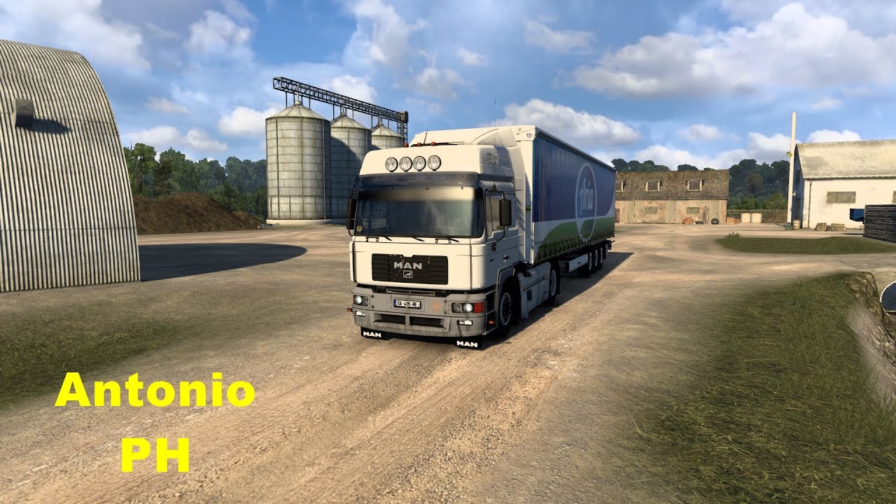 MAN F2000 Commander | Euro Truck Simulator 2 - Older trucks Ep 65 - YouTube