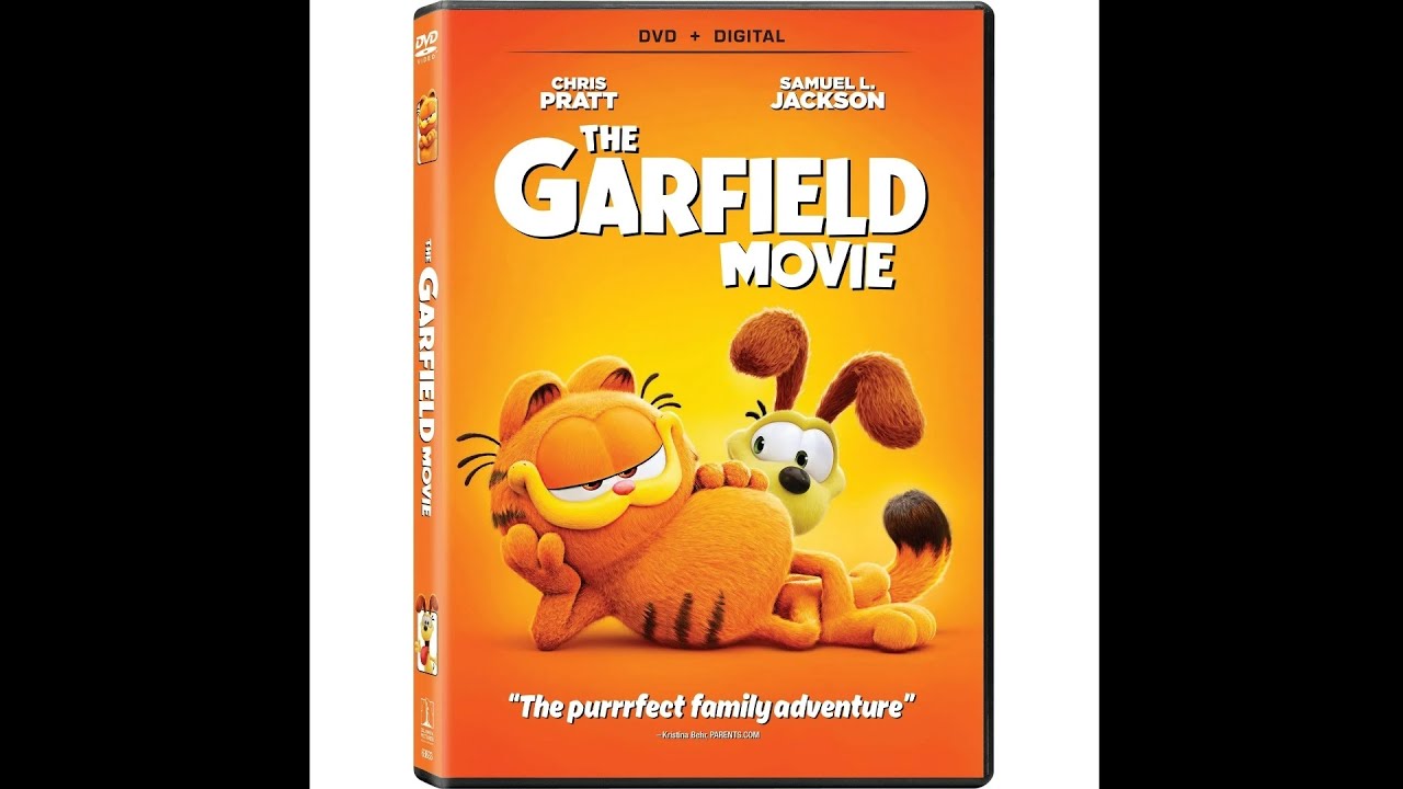The Garfield Movie (2024) DVD Unboxing - YouTube