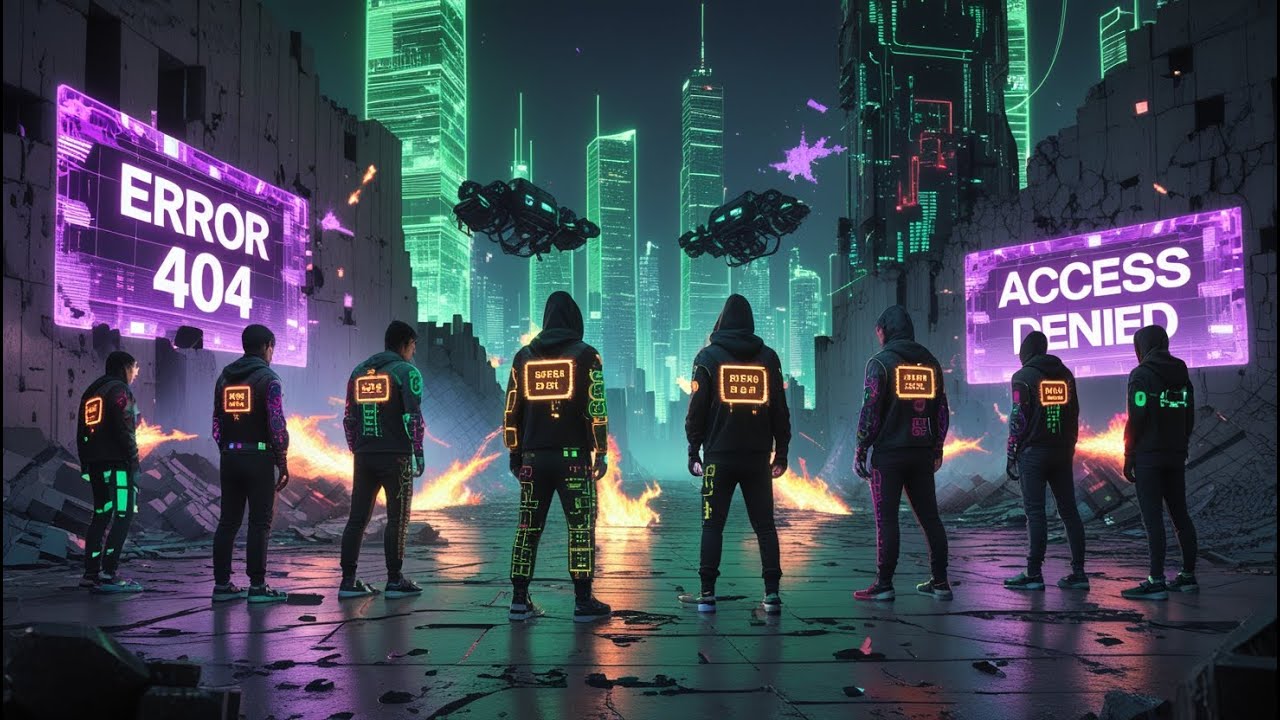 🔥 HUMAN.exe (Official Music Video) | Digital Rebellion in Neon Chaos 🔥 ...