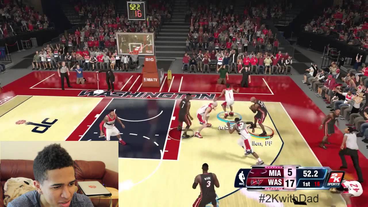 Vlog 5 - Playing 2k with Dad! - YouTube