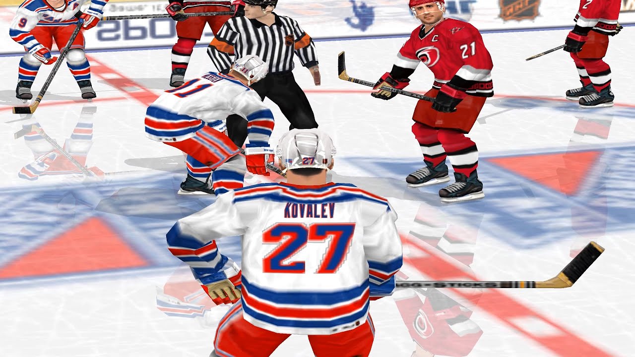NHL 2001 | Carolina Hurricanes - New York Rangers | Round 2 Game 1 ...