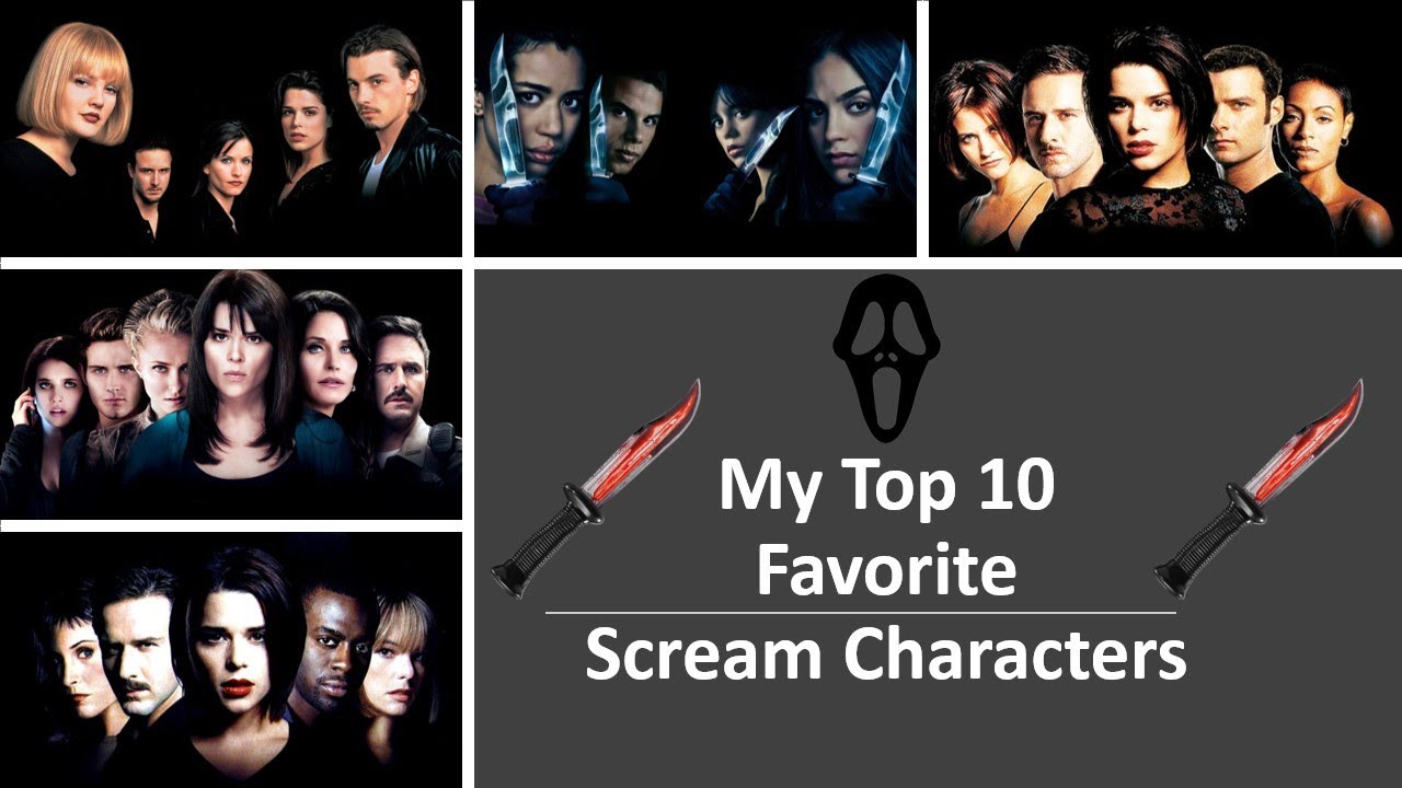 My Top 10 Favorite Scream Characters - YouTube