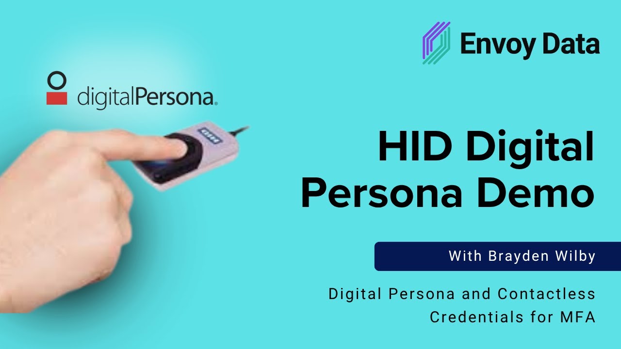 HID Digital Persona Demo - YouTube