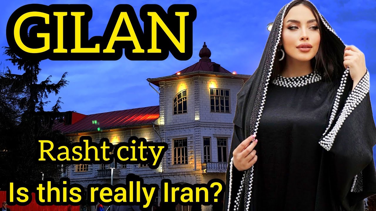 Rashti girls shop every night | Walk with me in Gilan | iran walk ...