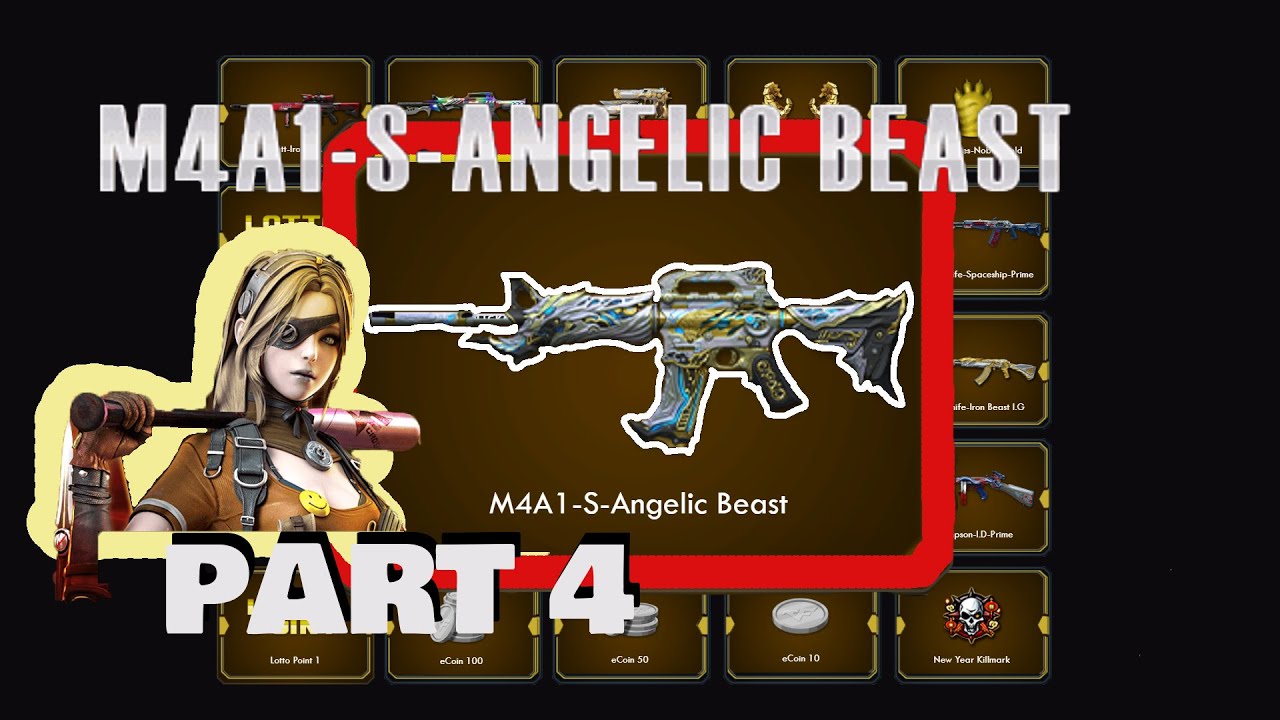 Worth of 2000Ecoins For M4A1-S-ANGELIC BEAST | Crossfire Philippines ...