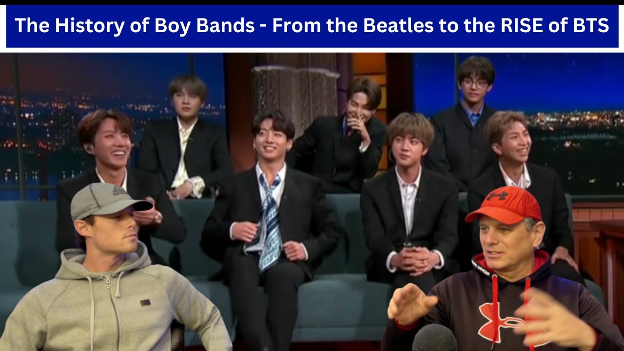 Two ROCK Fans REACT to The History of Boy Bands From the Beatles to the ...