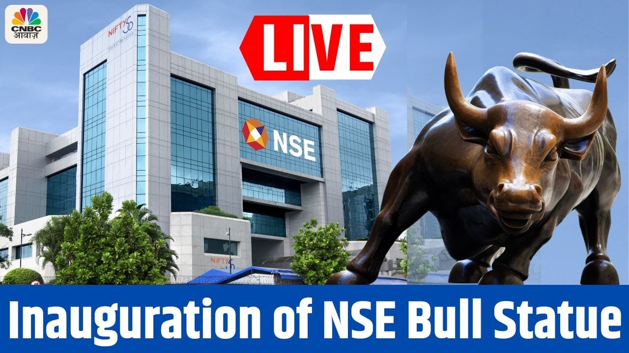 LIVE | Inauguration Of Statue Of NSE Bull & Launch Of Coffee Table Book ...