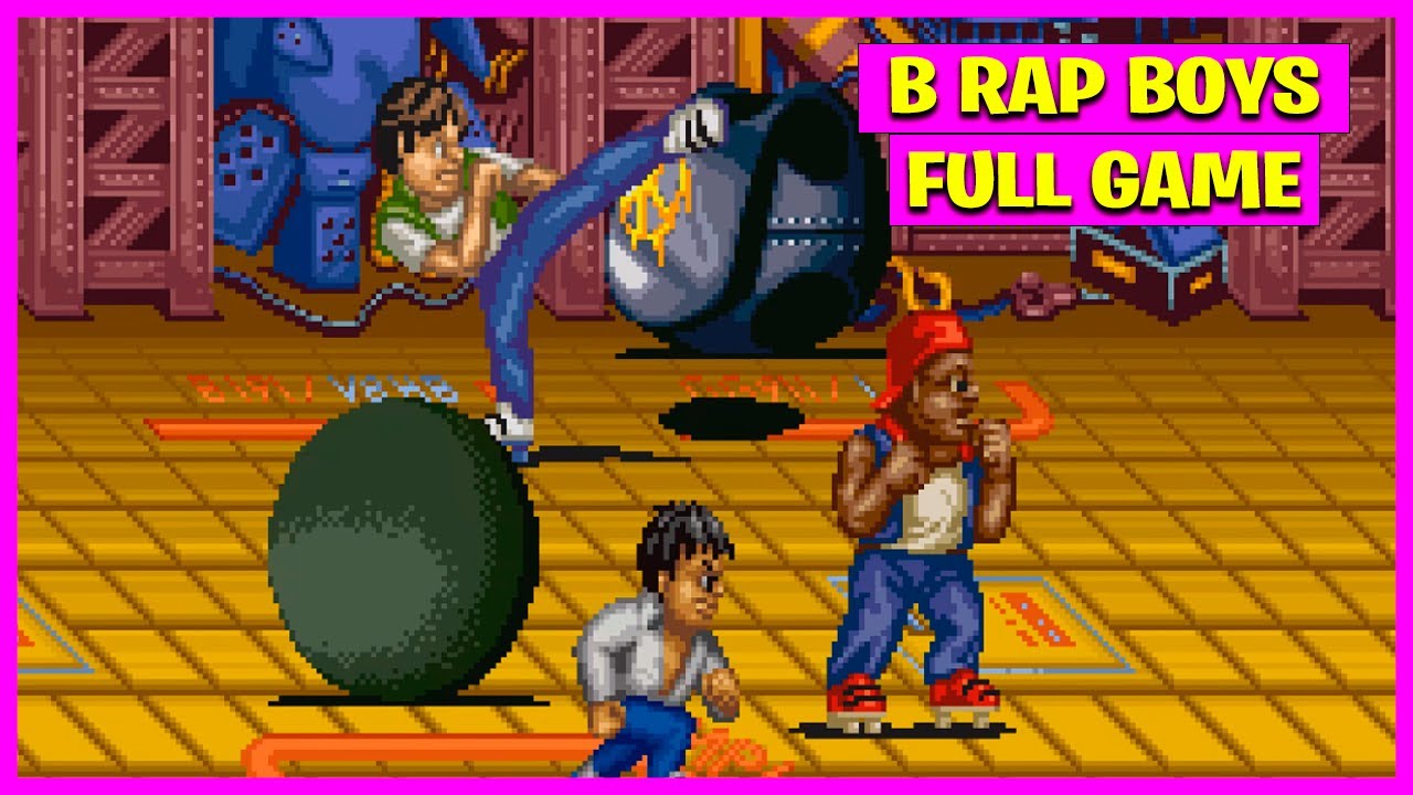 B Rap Boys — Arcade Gameplay [100%] [3 Players] - YouTube