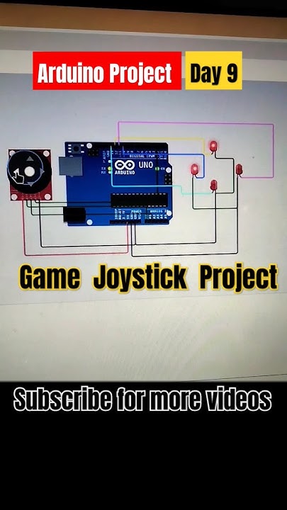Game Joystick 🕹️ Project// Arduino Project Day 9 #joystickproject#gamejoystick#arduinoproject# ...