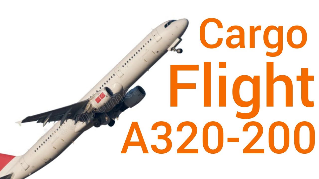 Cargo Flight Heathrow-Manchester on an A320-200 in RFS. - YouTube
