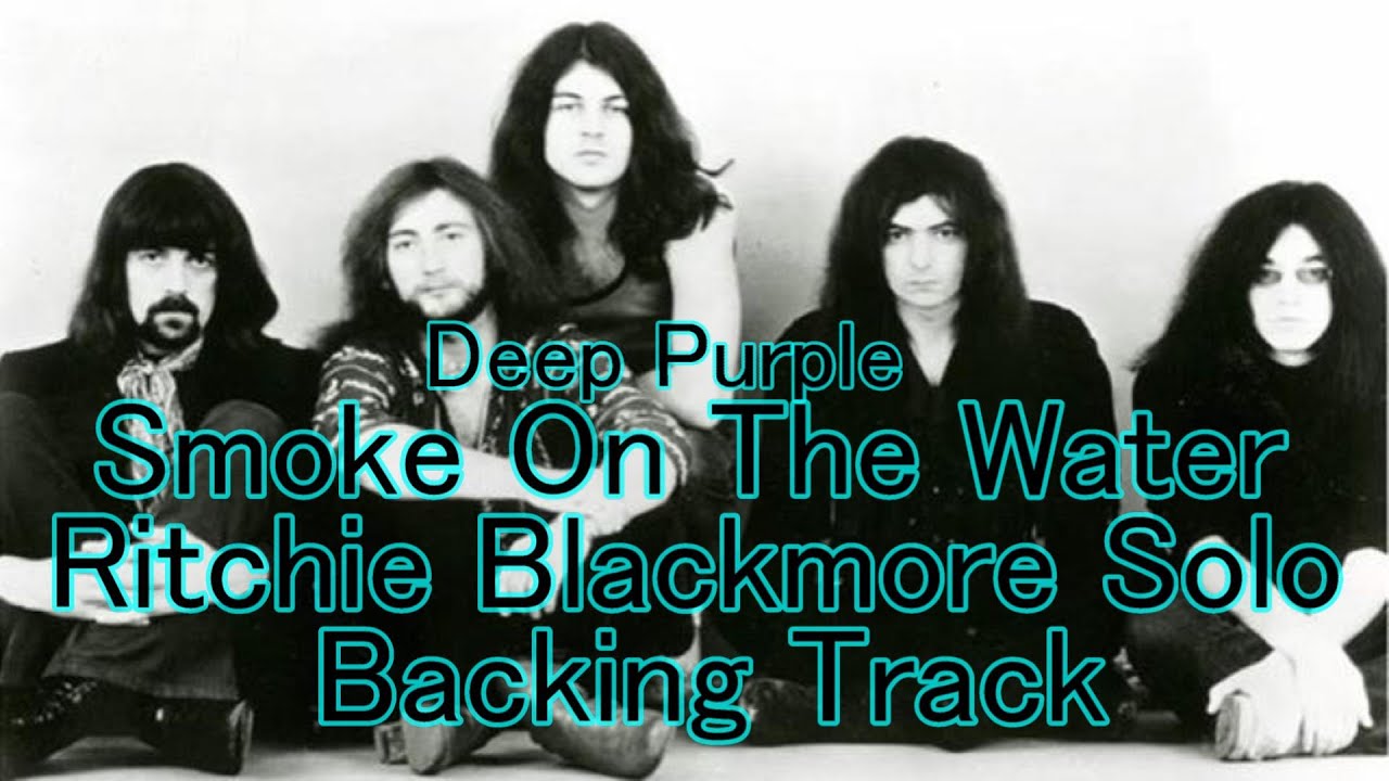 Deep Purple Smoke On The Water Ritchie Blackmore Solo Backing Track ...