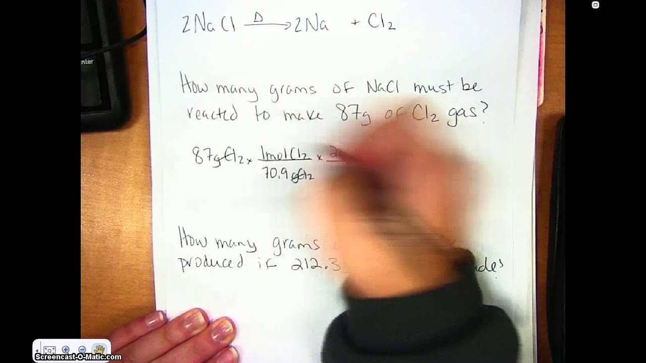 Honors Chemistry Video 7 4 Grams To Grams Stoichiometry YouTube honors-chemistry-video-7-4-grams-to-grams-stoichiometry-youtube