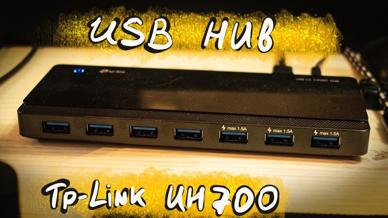 Usb Hub Tp-link UH700 (Самый полный обзор) - YouTube