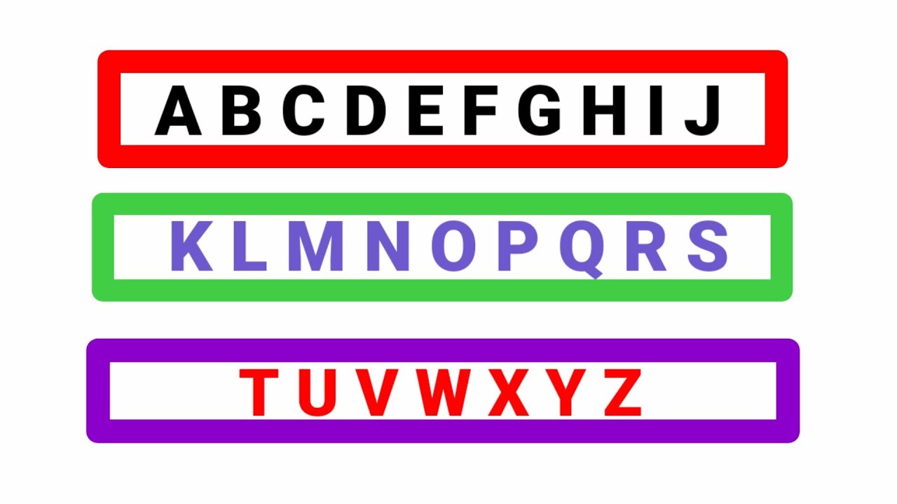 Abcdefgh Capital Letters Capital Abcd Kids Learning