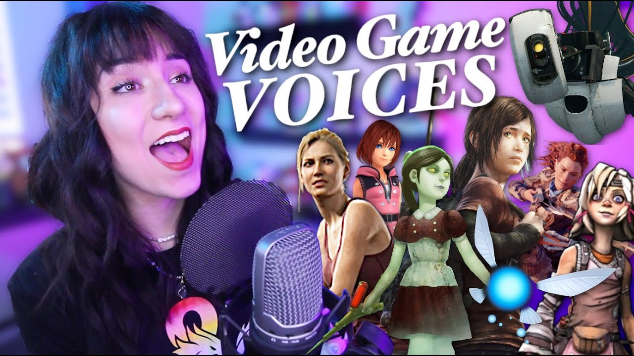 36 VIDEOGAME Voice Impressions! - YouTube