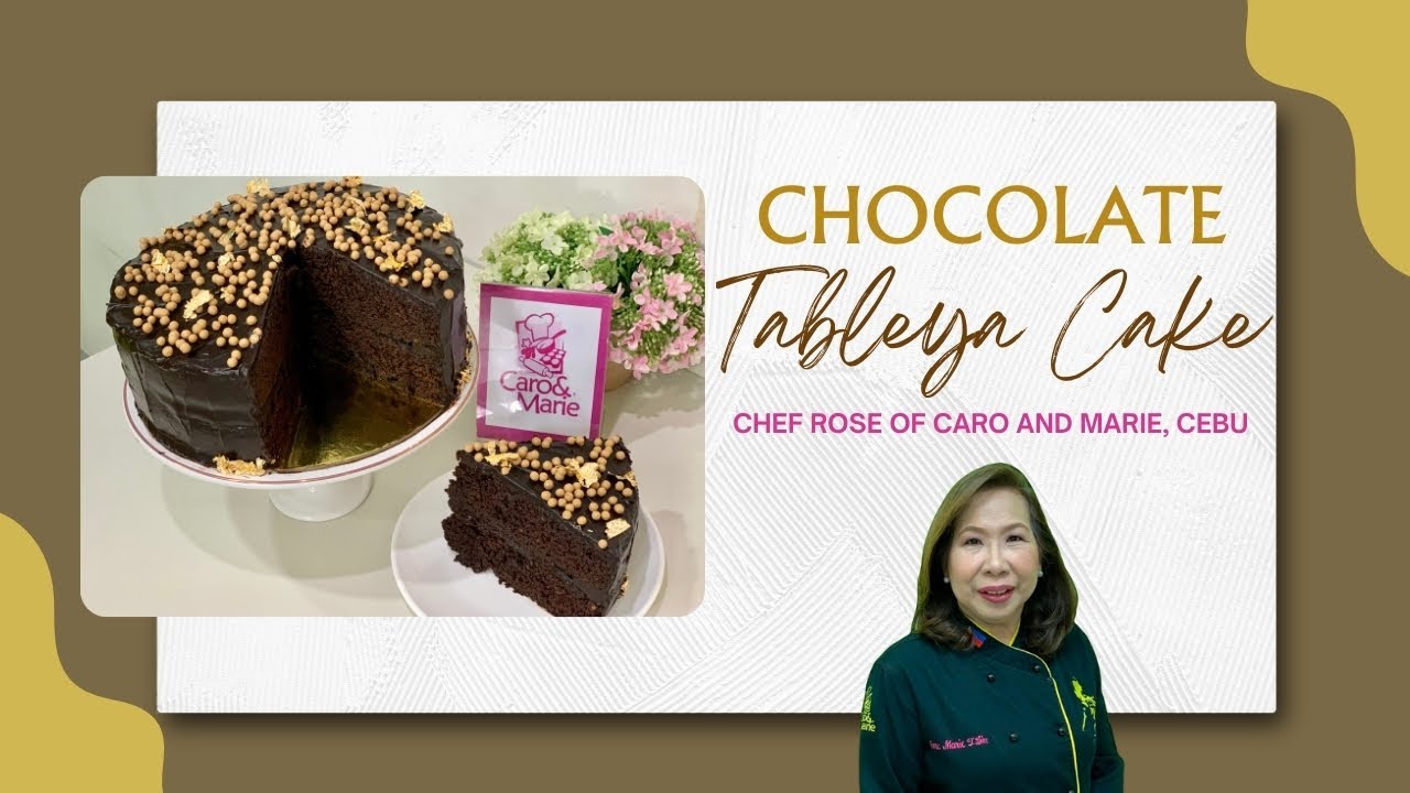 Chocolate Tableya Cake - YouTube