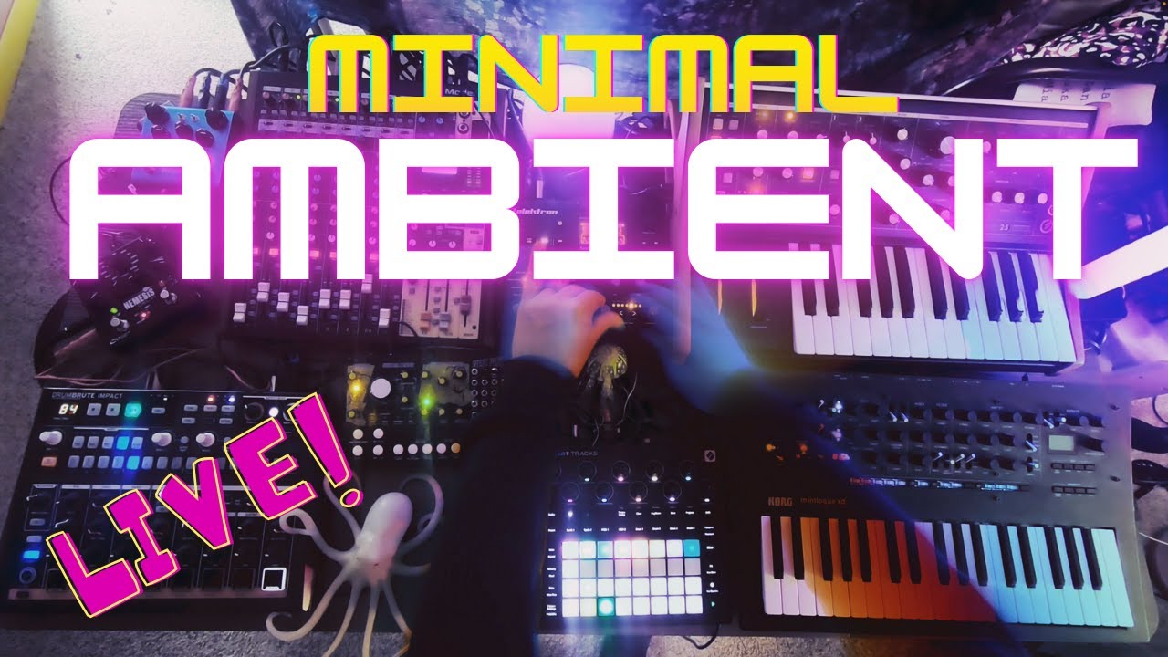 Minimalist Ambient Soundscape: Analog Synth Jam for Sleep/Study - YouTube