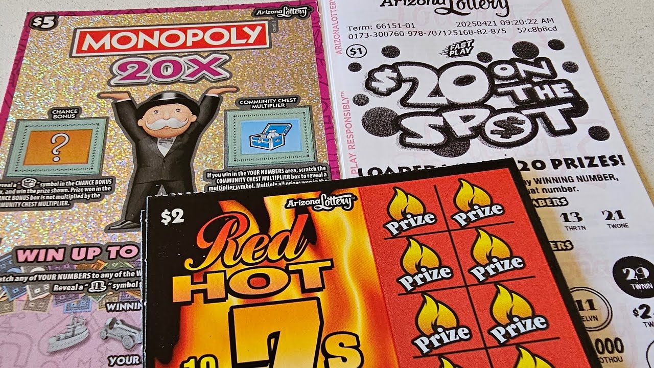 Little Session & Winning🔴 Arizona Lottery Scratchers - YouTube