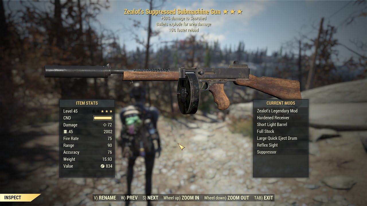Fallout76: Submachine Gun, is it any good? - YouTube