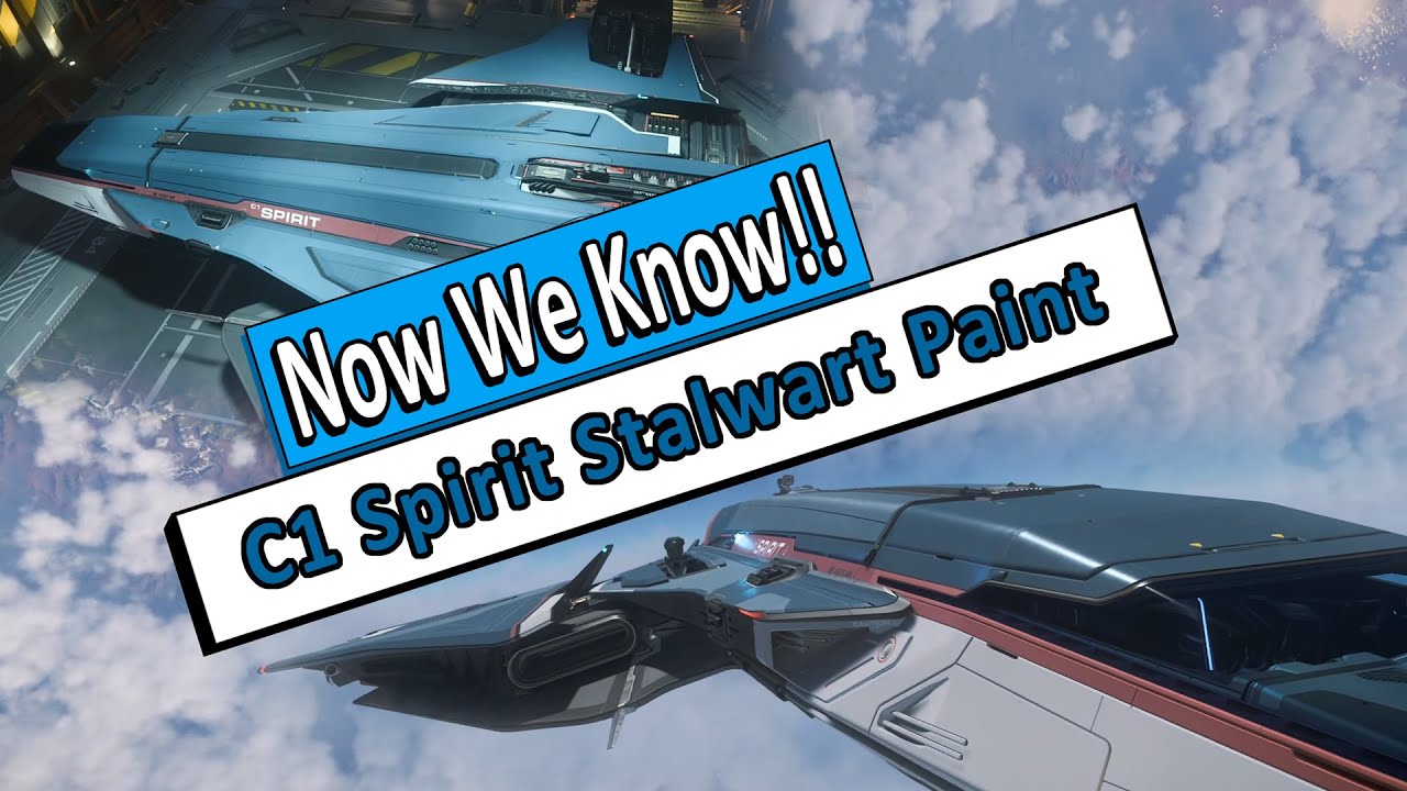 Crusader Industries C1 Spirit Stalwart Paint 360 spin - Star Citizen ...