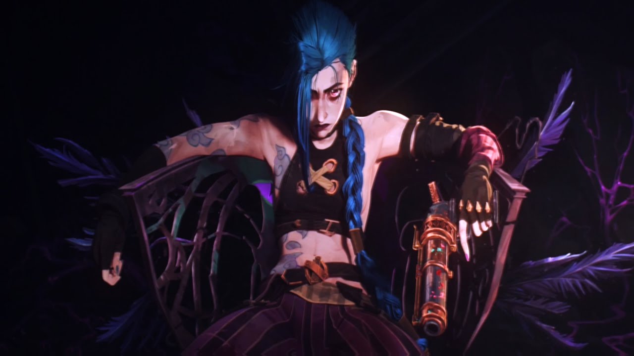 Arcane: Psycho In My Head (Jinx Tribute) || 400 Subs - YouTube