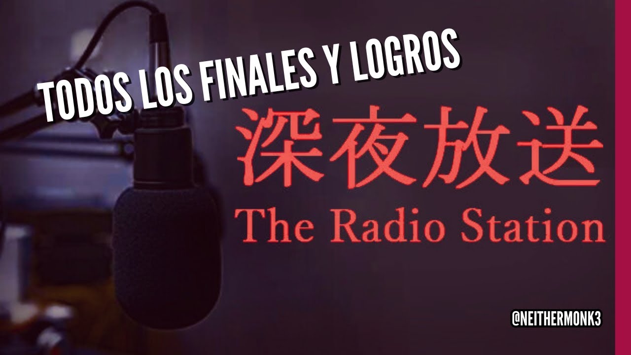 Tutorial Todos los logros y finales de Steam │ The radio Station ...