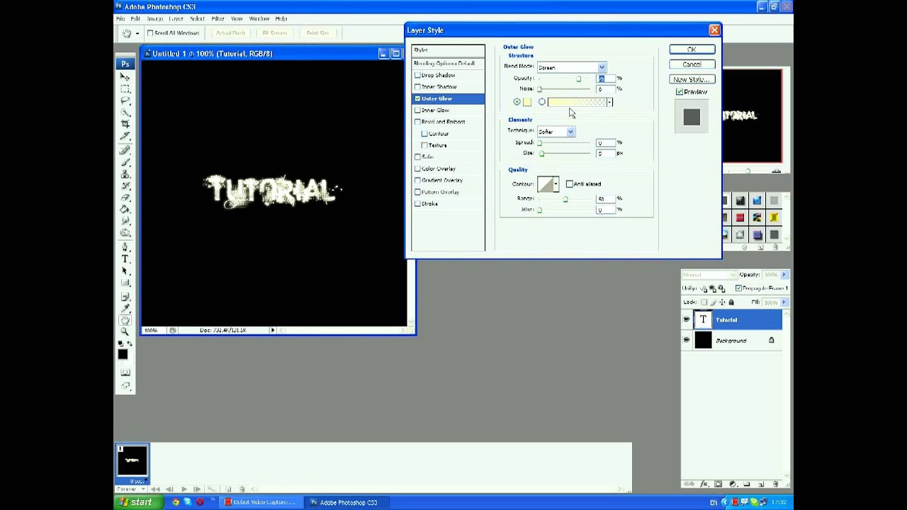Photoshop Tutorial:Text Reflection - YouTube