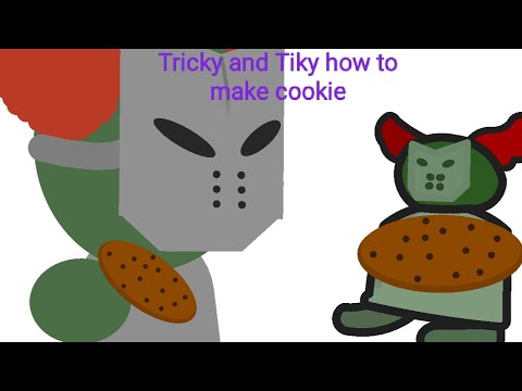 Tricky and Tiky makes cookie - YouTube