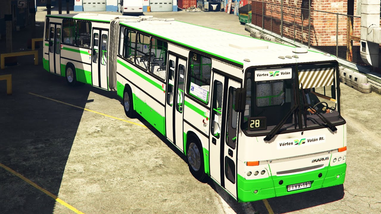 Ônibus Articulado Ikarus C83 Classic no GTA 5 - GTA V Mods - YouTube