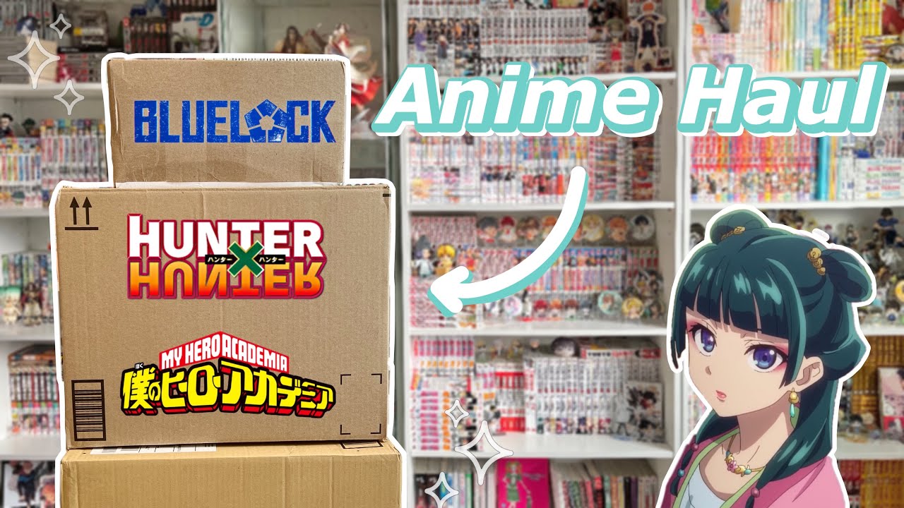 Anime Haul 🎋 || Blue Lock, HunterxHunter, MHA, + More - YouTube