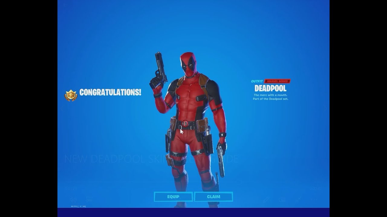 *NEW* Deadpool skin week7 guide + skin showcase - YouTube