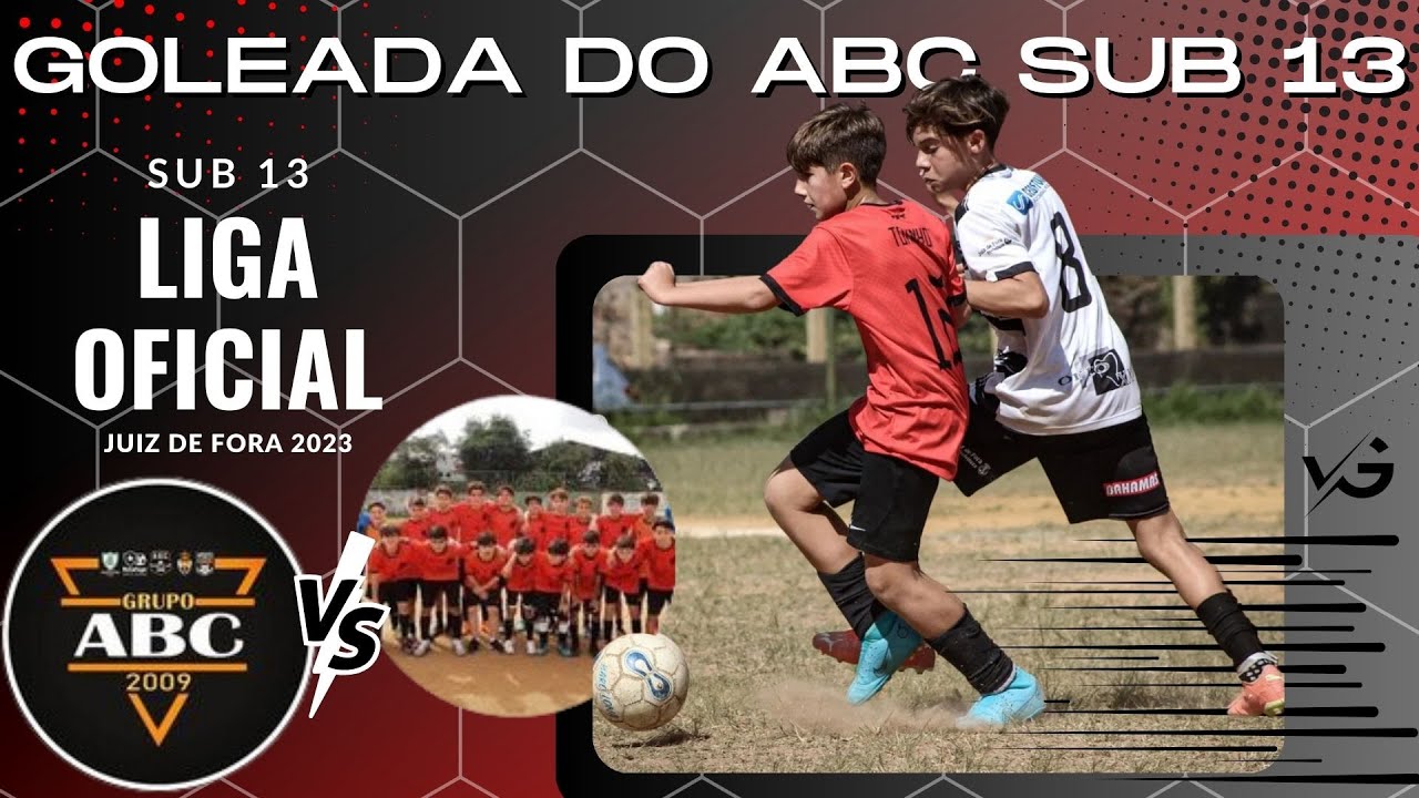 LIGA OFICIAL JF ABC ESPORTE CLUBE 4 X 0 OUSADIA FC SUB 13 20/05/2023 ...