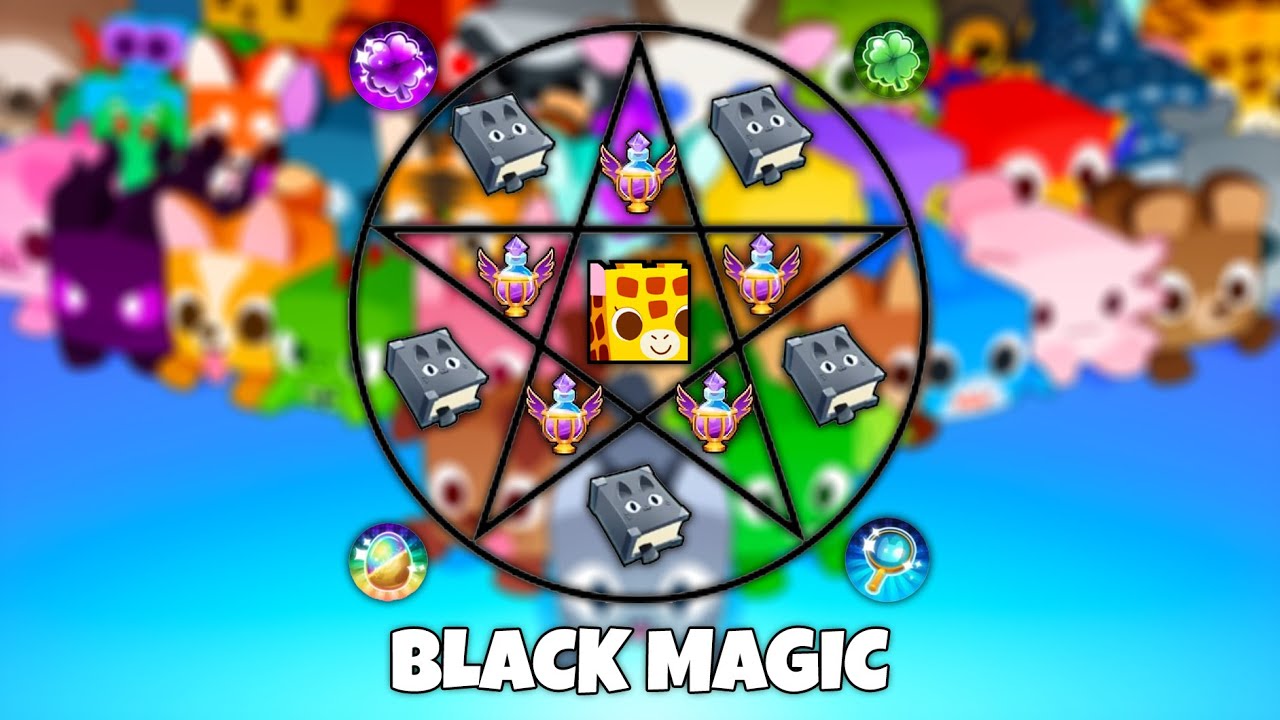 Using Black Magic in Pet Simulator 99 - YouTube
