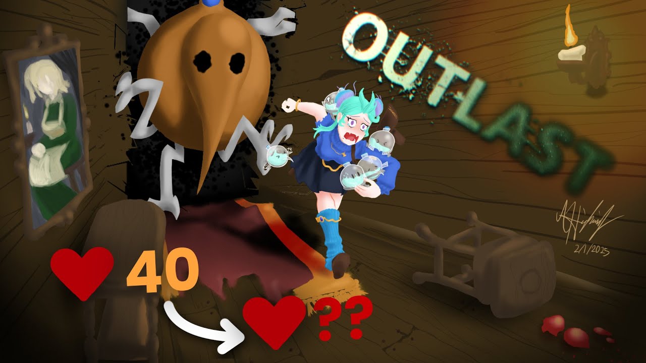 【Outlast】 I promised to play this at 1k subs... and heartrate monitor ...