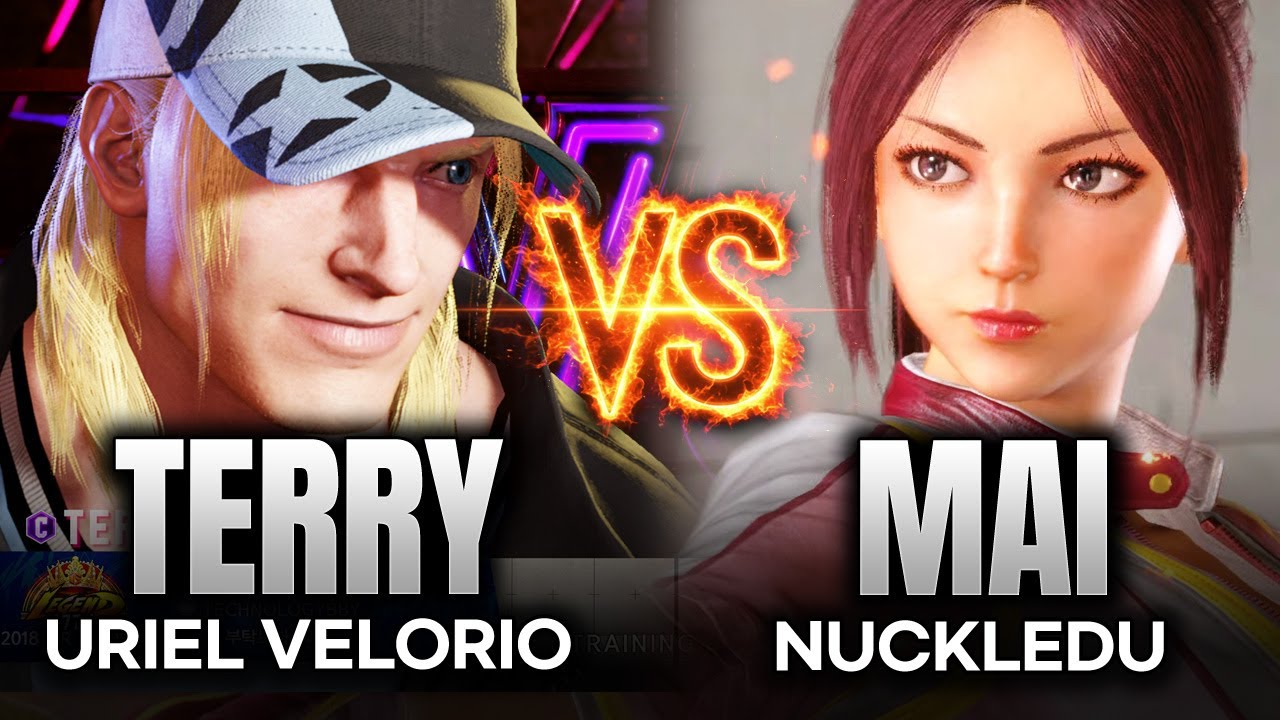 SF6 | Uriel Velorio (Terry) vs NuckleDu (Mai) Custom Match FT3 | Street ...