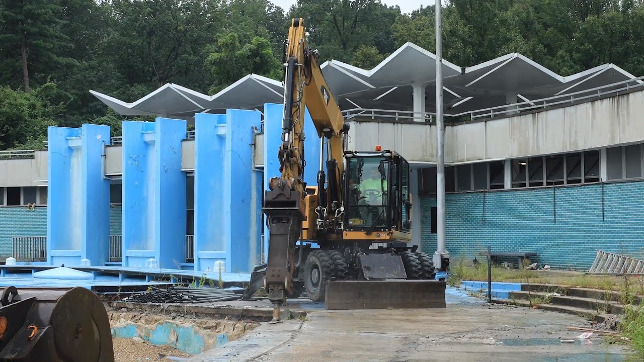 Groundbreaking of the Harlem Meer Center - YouTube