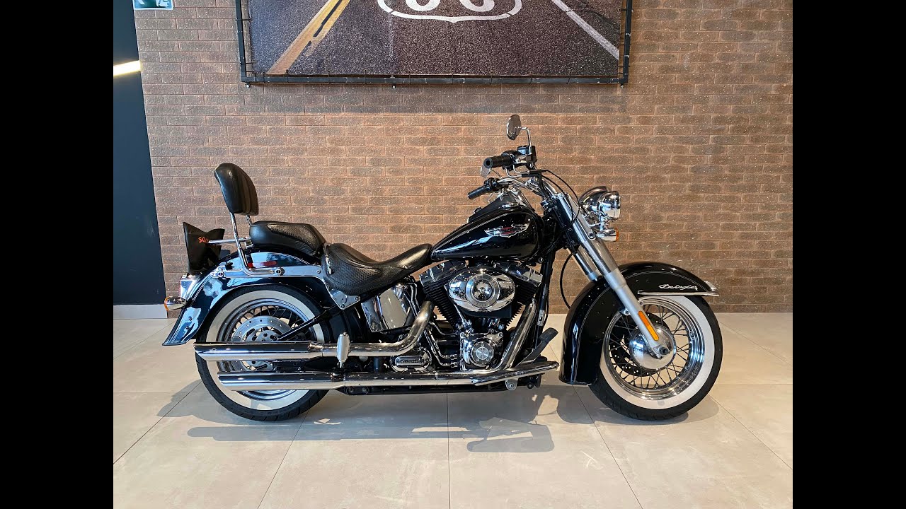 Harley Davidson Softail Deluxe 2007 - YouTube