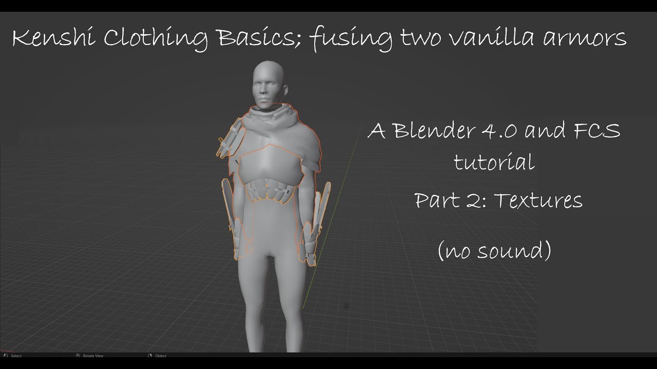 Kenshi Clothing Basics | Fusing Two Armors Tutorial | Part 2: Textures - YouTube