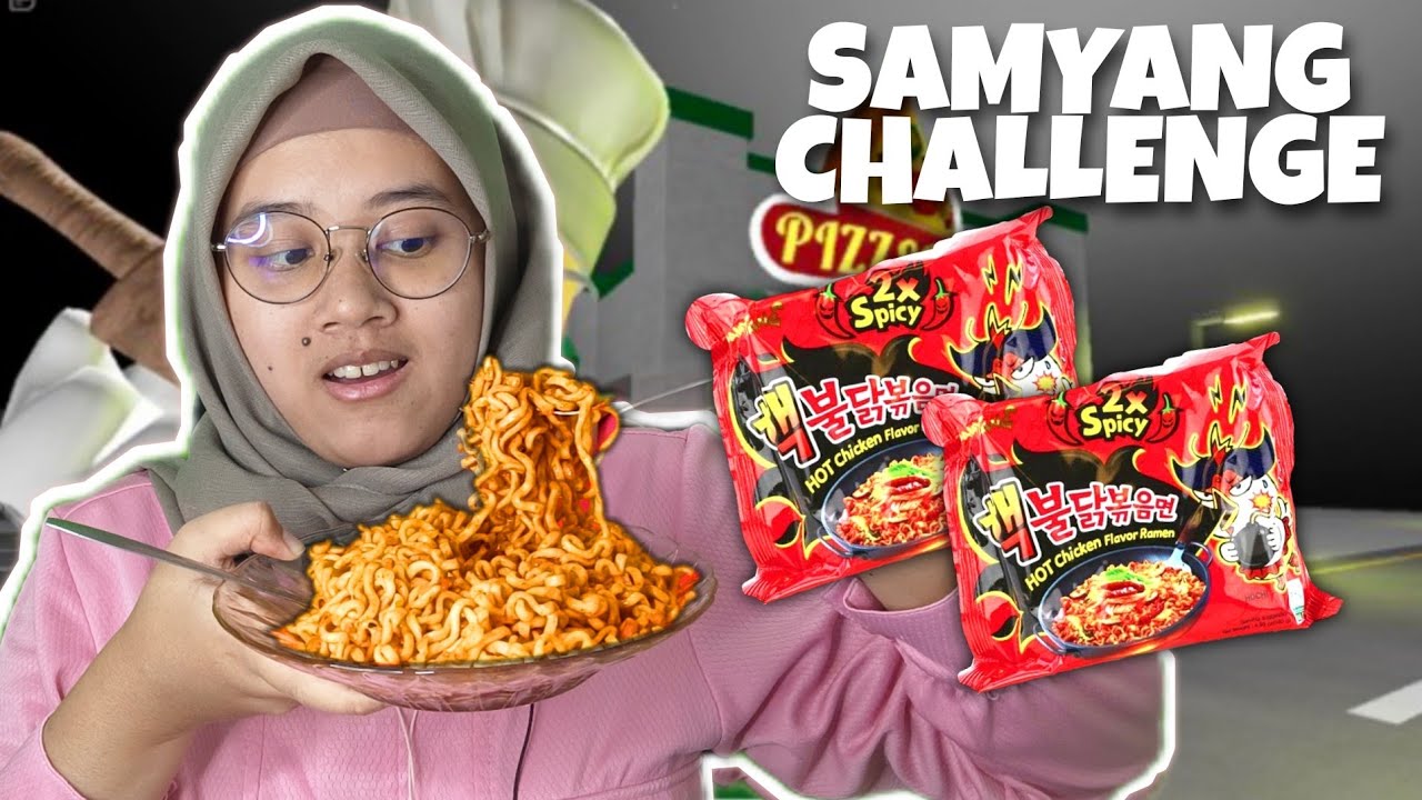 SETIAP M*TI MAKAN SAMYANG SUPER PEDAS 🥵🔥 ft. @Angga_Prayoga | Roblox ...