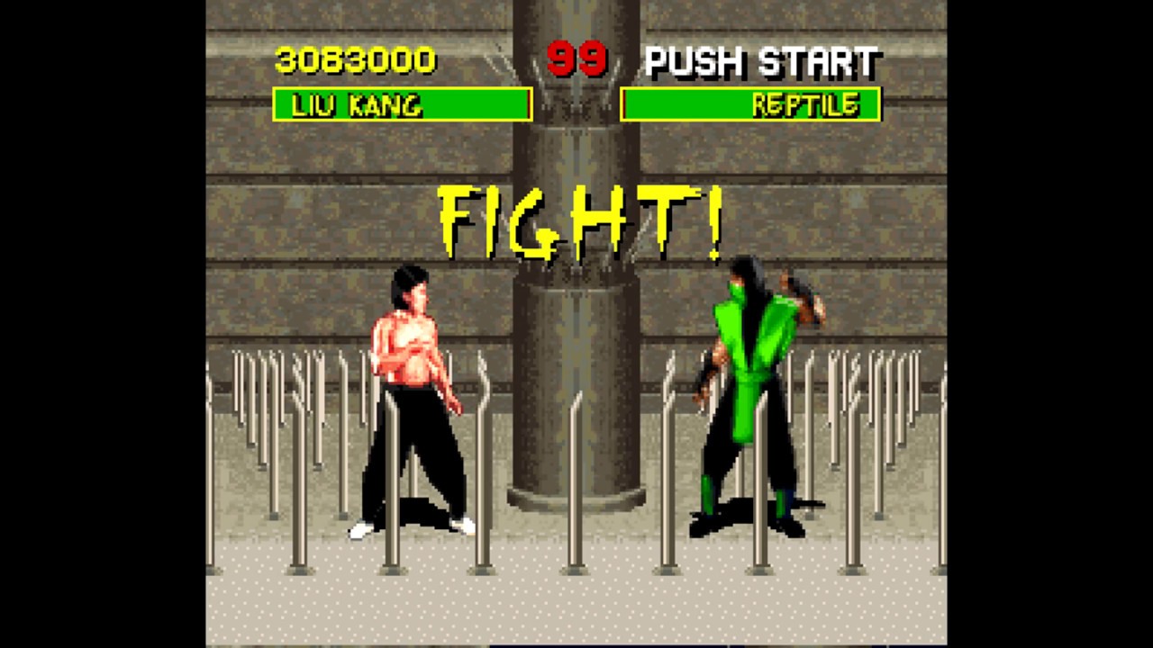 [SNES] Mortal Kombat 1 - *Blood Hack* Full gameplay + Reptile Fight ...
