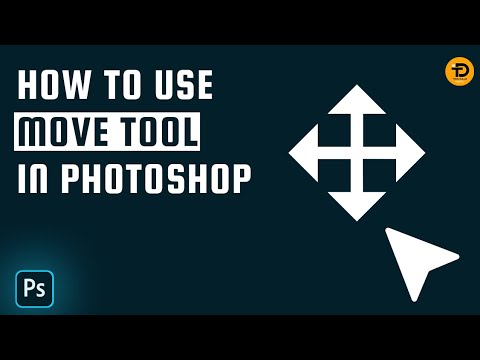 How To Use Move Tool In Adobe Photoshop 2024 | Move Tool Photoshop Tutorial - YouTube