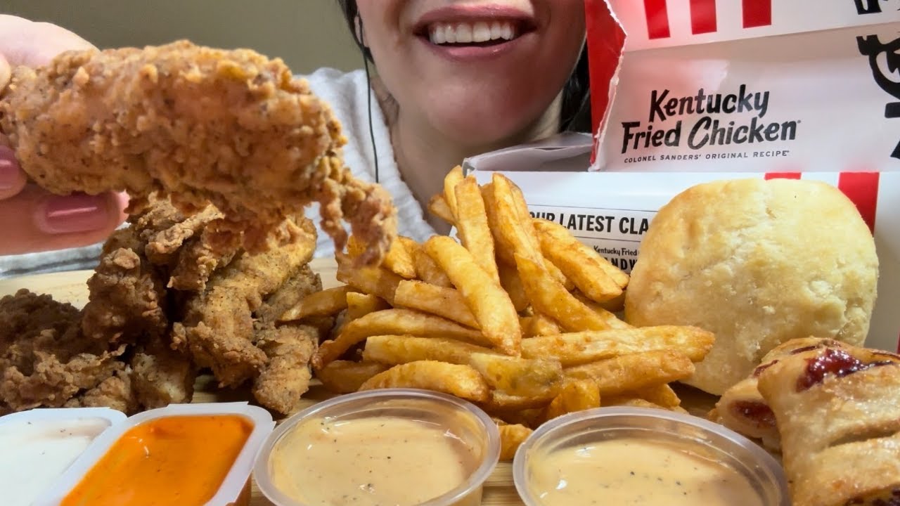 KFC LMTD TIME NEW CHICKEN TENDERS+CHERRY PIE POPPERS+ CRANBERRY ...